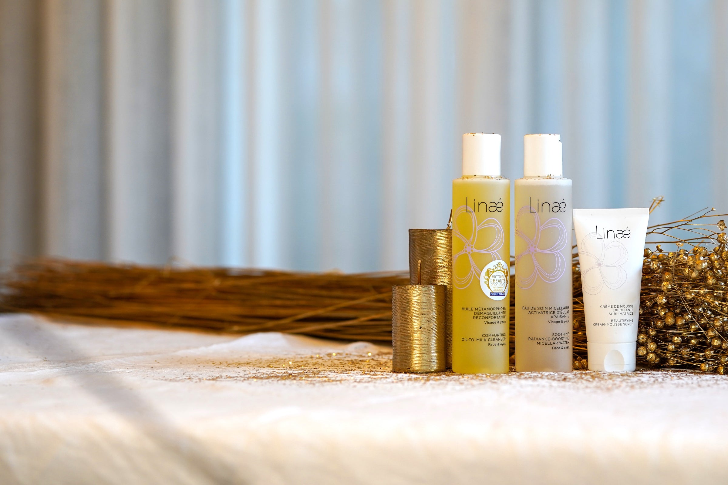 Linaé, soins clean et naturels aux extraits de lin BIO, made in France